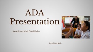ADA Presentation at emaze Presentation