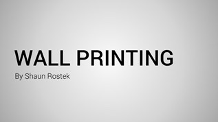 WALL PRINTING at emaze Presentation