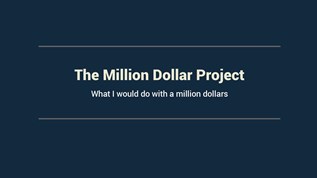 the million dollar project at emaze Presentation