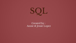 SQL at emaze Presentation