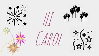 HI CAROL at emaze E-Card