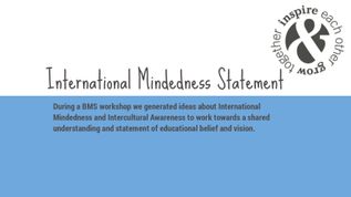International Mindedness at BMS at emaze Presentation