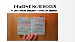 Reading Notebook at emaze Presentation