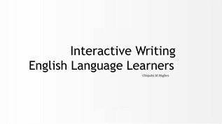 interactive Writing at emaze Presentation