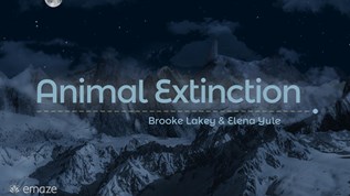 Animal Extinction at emaze Presentation