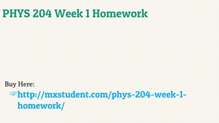 PHYS 204 PHYS204 at emaze Presentation