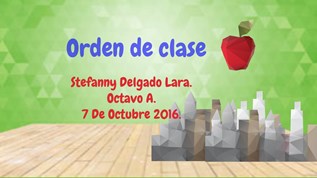 Orden de clase at emaze Presentation