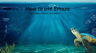 how to use emaze at emaze Presentation