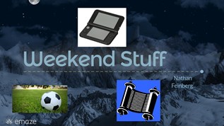 Weekend Stuff at emaze Presentation