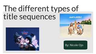 The Different Types Of Title Sequences at emaze Presentation