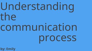 Communication at emaze Presentation