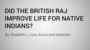 British Raj at emaze Presentation