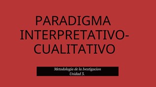 Paradigma interpretativo at emaze Presentation