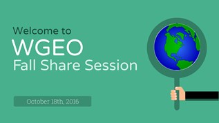 WGEO Share Session Workshop at emaze Presentation