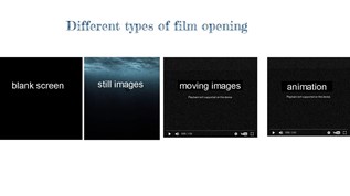 Different types of opening at emaze Presentation