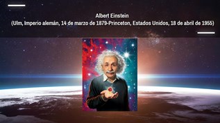 Albert Einstein at emaze Presentation