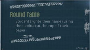 Round Table at emaze Presentation