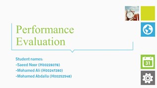 Performance at emaze Presentation