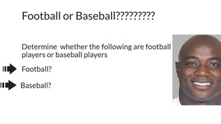 Football or Baseball at emaze Presentation