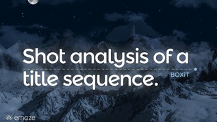 Shot analysis of a at emaze Presentation