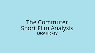 The Commuter Short Film Analysis at emaze Presentation