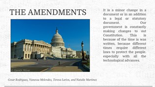 amendment project at emaze Presentation