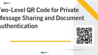 Two-Level QR Code at emaze Presentation