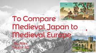 Comparison between Medieval Europe and Medieval Japan at emaze Presentation