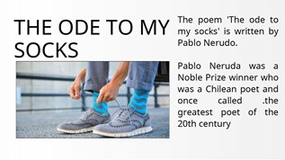 The Ode to my Socks at emaze Presentation