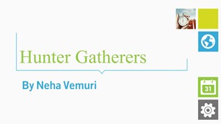 Hunter Gatherers at emaze Presentation