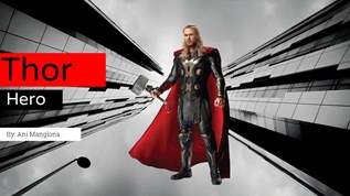 Thor at emaze Presentation