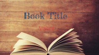 Book Presentation Example at emaze Presentation