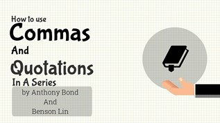 How to use Commas And Quotations at emaze Presentation