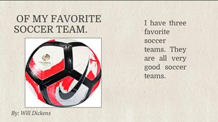 favorite soccer teams at emaze Presentation