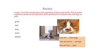 Comparative and Superlative at emaze Presentation