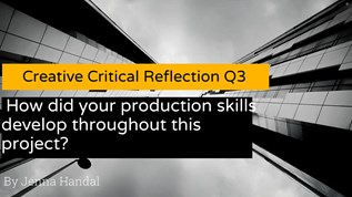 Critical Reflection #3 at emaze Presentation