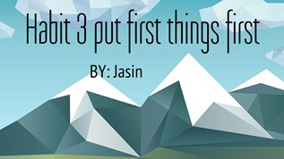 put first things first at emaze Presentation