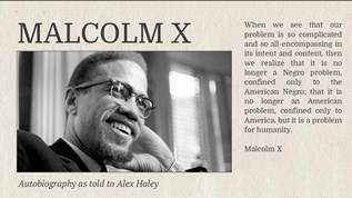 Autobiography of Malcolm X at emaze Presentation