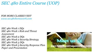 SEC 480 HOMEWORK Massive Success @ sec480homework.com at emaze Presentation