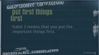 put first things at emaze Presentation