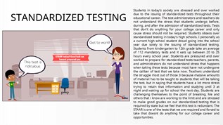 Standardized test at emaze Presentation