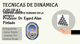 TECNICAS DE DINÁMICA GRUPAL at emaze Presentation