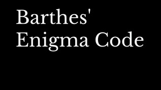 Barthes' Enigma Code at emaze Presentation