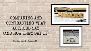 Reading Unit 2 - Session 17 at emaze Presentation