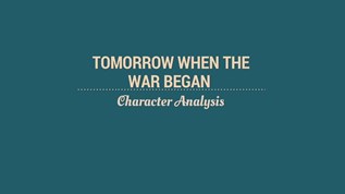 TWTWB Character Analysis at emaze Presentation