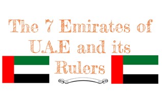 The 7 Emirates of UAE at emaze Presentation