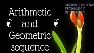 Arithmetic and Geometric sequence at emaze Presentation