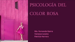 Psicología del Color Rosa at emaze Presentation