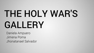 THE HOLY WAR'S at emaze Presentation