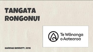 Tangata Rongonui at emaze Presentation